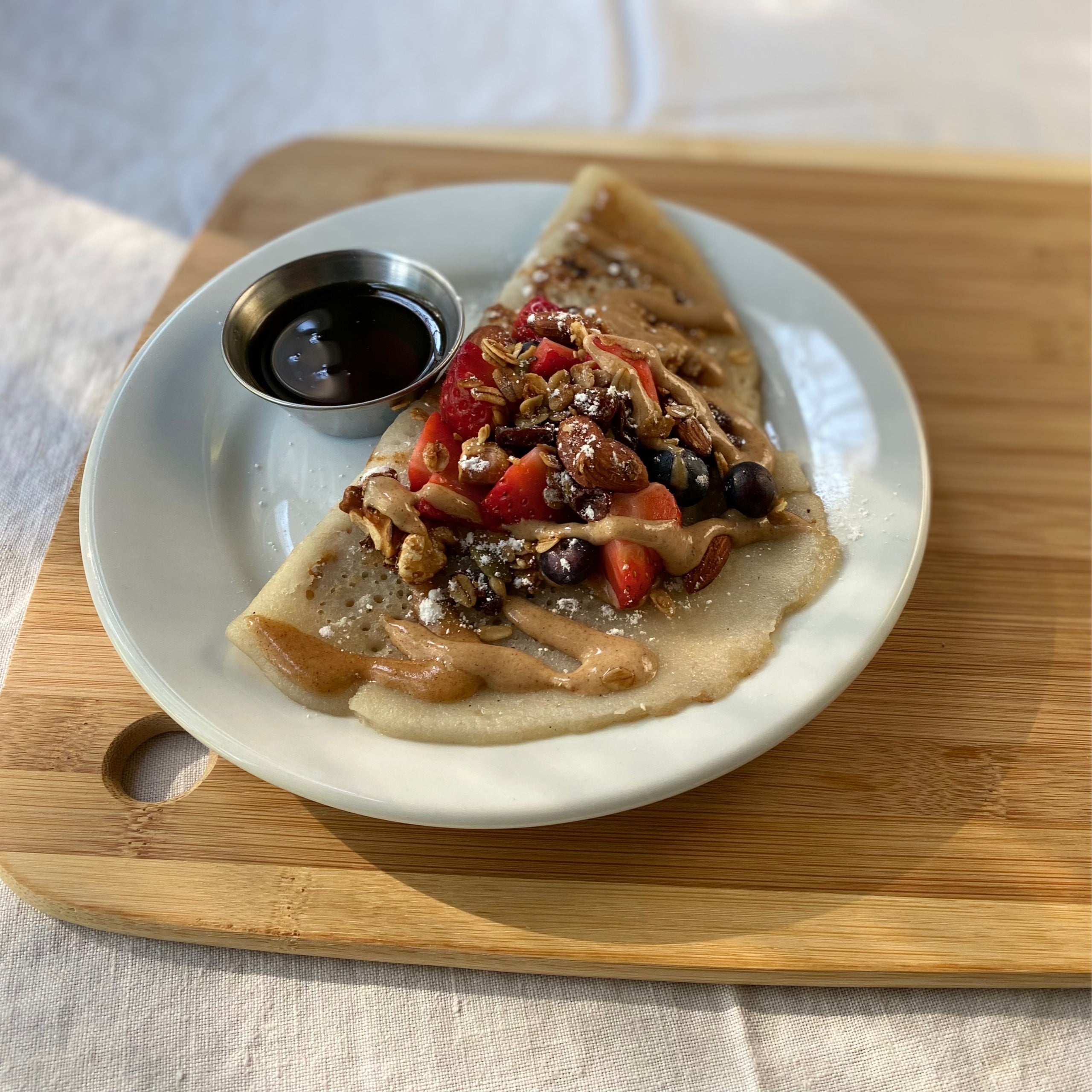 Coco Loco Breakfast Crepe | farmer and the cook